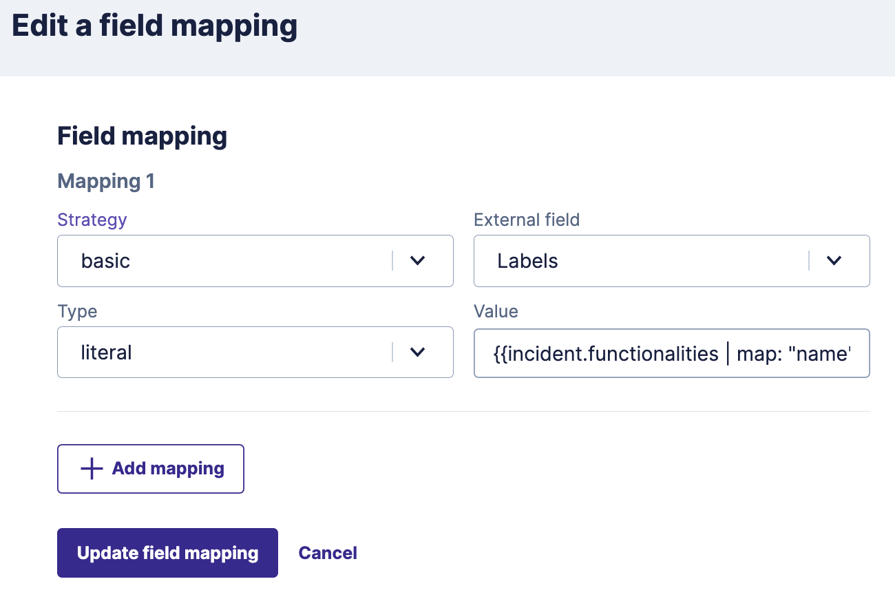 Using Liquid Templating With Jira Custom Field Mapping Firehydrant