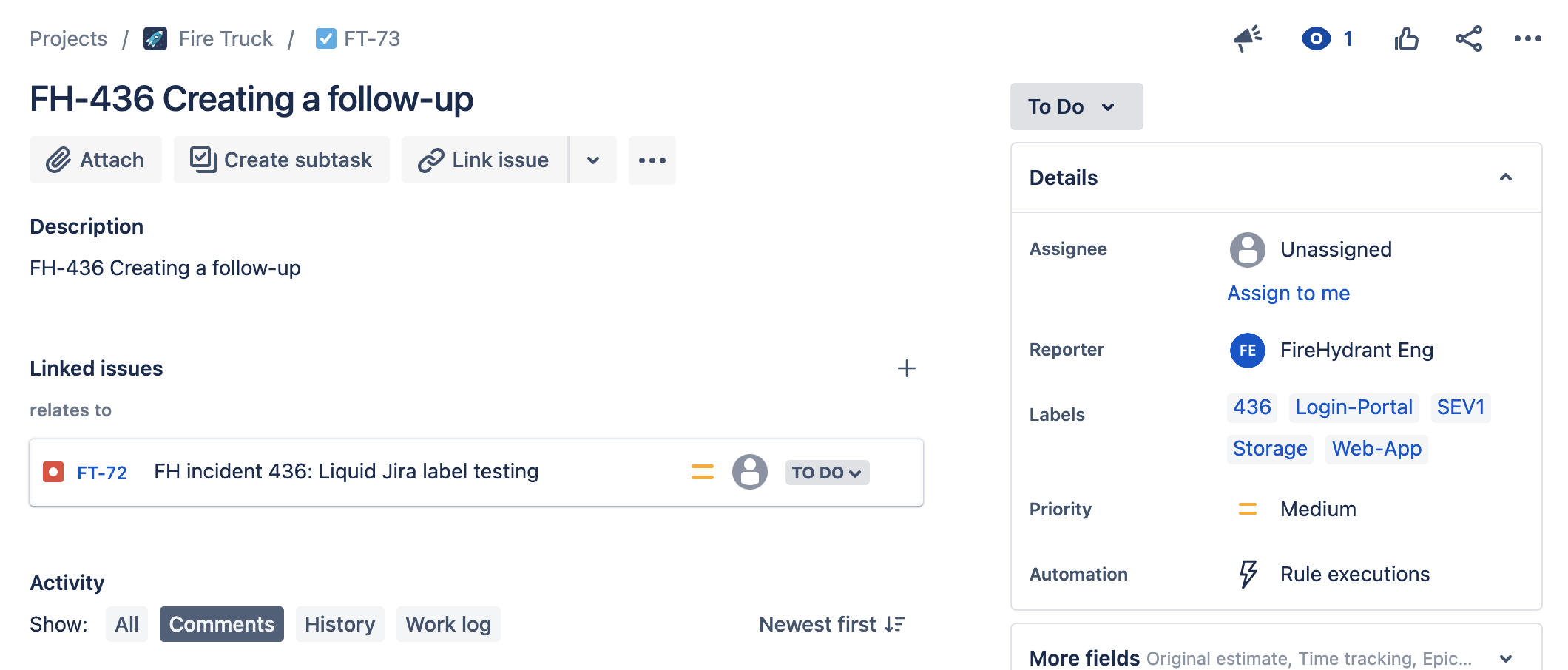 Using Liquid Templating With Jira Custom Field Mapping Firehydrant 9216