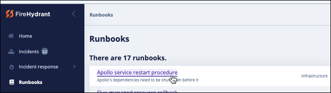 Automating workflow using Runbook conditions – FireHydrant