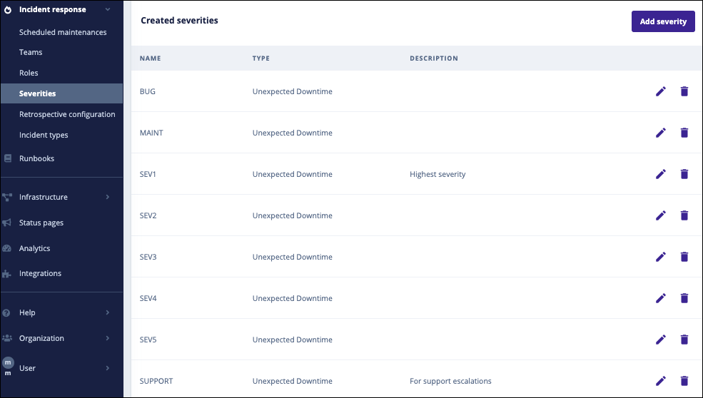 Automatic Severities – FireHydrant