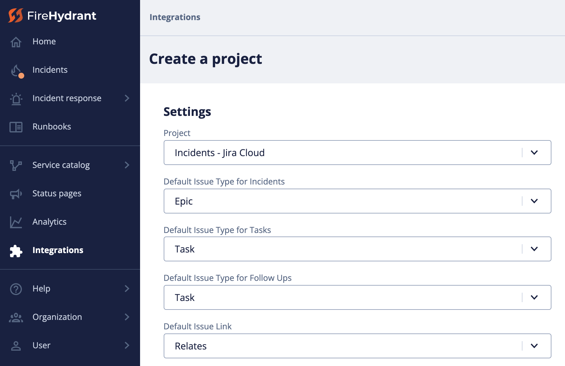 Integrating with Jira Cloud – FireHydrant