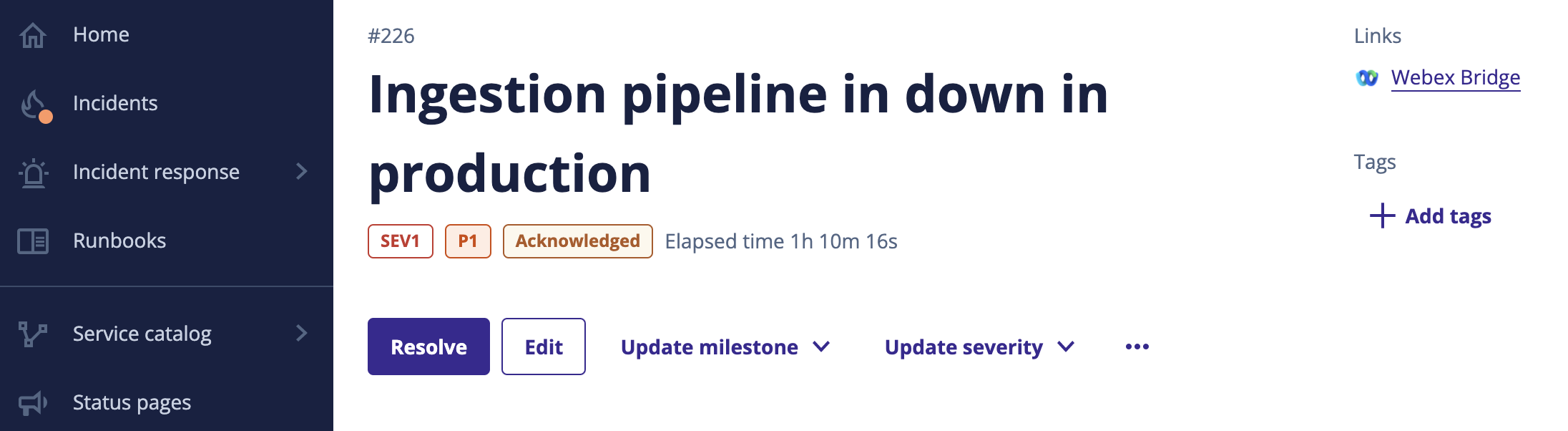 Integrating with Webex Meetings – FireHydrant