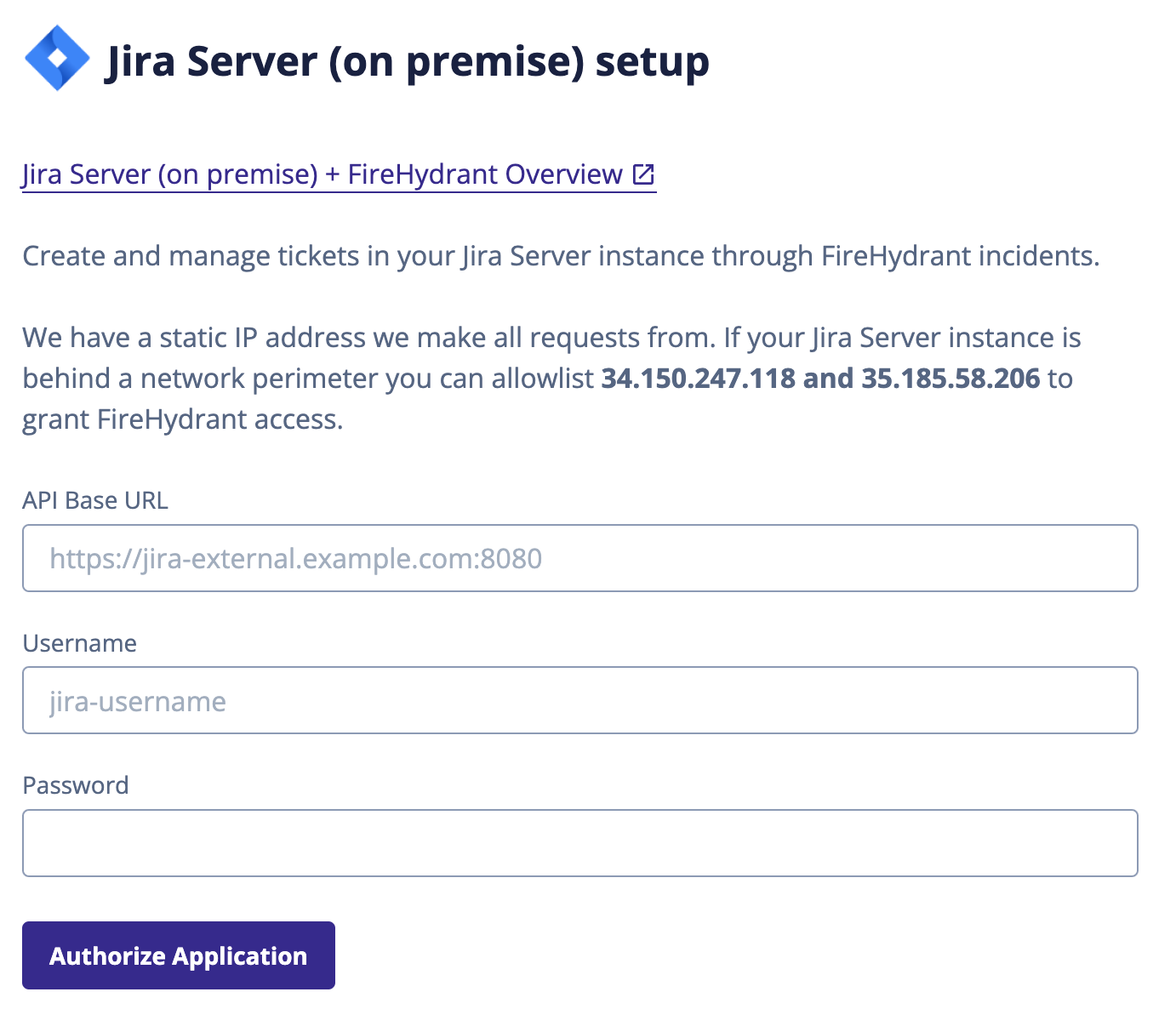Integrating with Jira Server (On-Premise) – FireHydrant